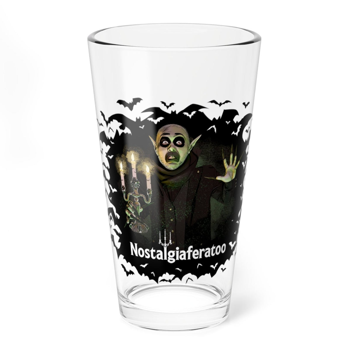 Nostalgiaferatoo® Sven Squad™ Pint Glass by Christopher Jones — MeTV Mall