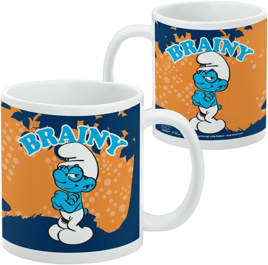 The Smurfs - Brainy Smurf Mug — MeTV Mall