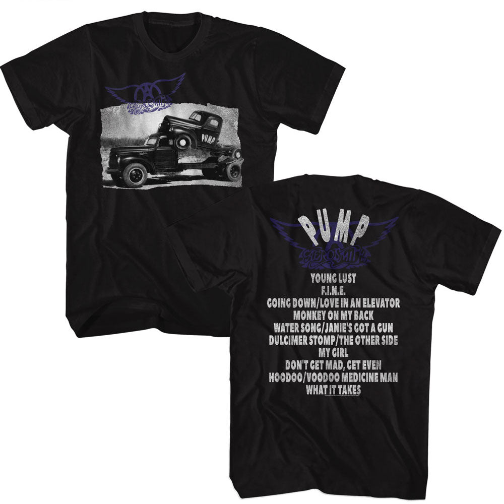 Aerosmith - Pump Album (Front & Back) — MeTV Mall