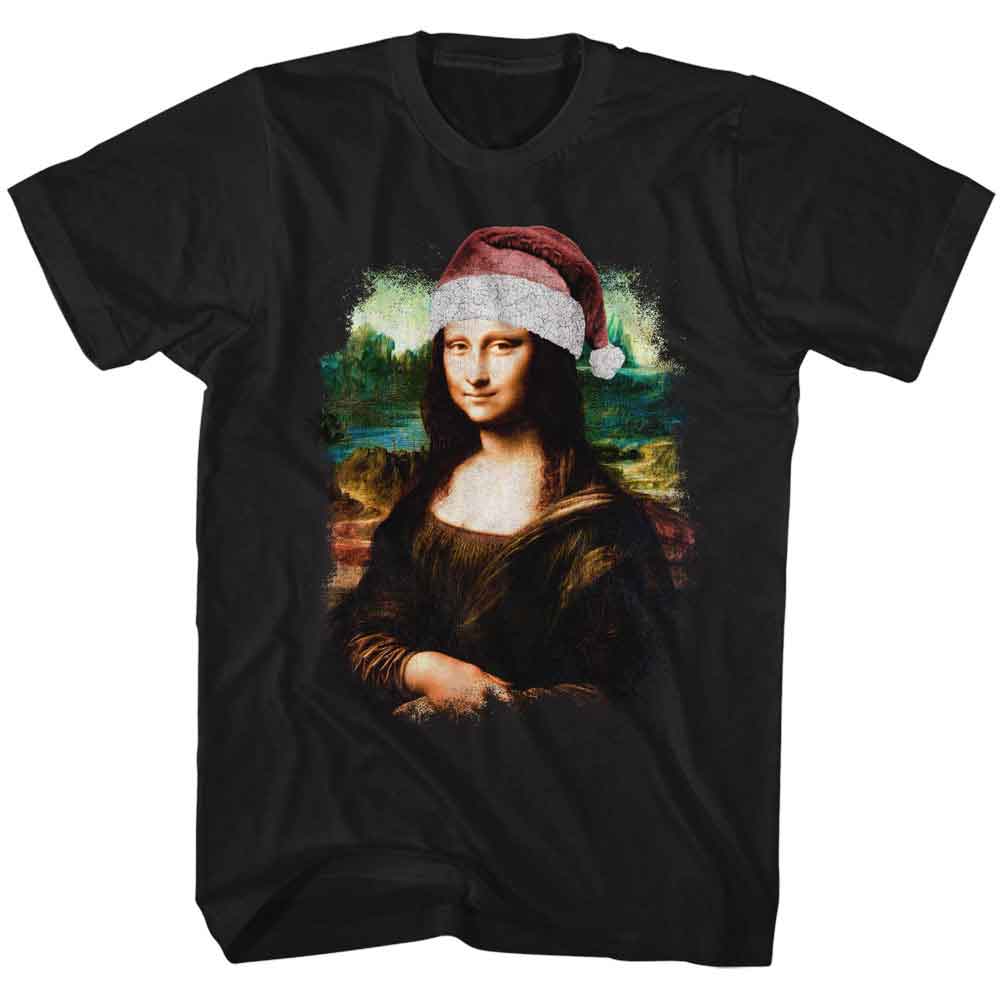 Art Gallery - Mona Lisa in Santa Hat — MeTV Mall