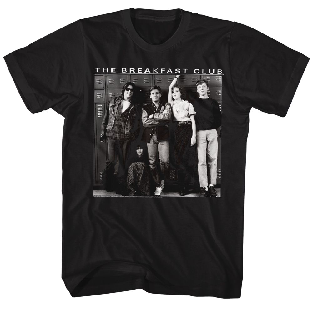 The Breakfast Club - Black and White Locker Pose — MeTV Mall