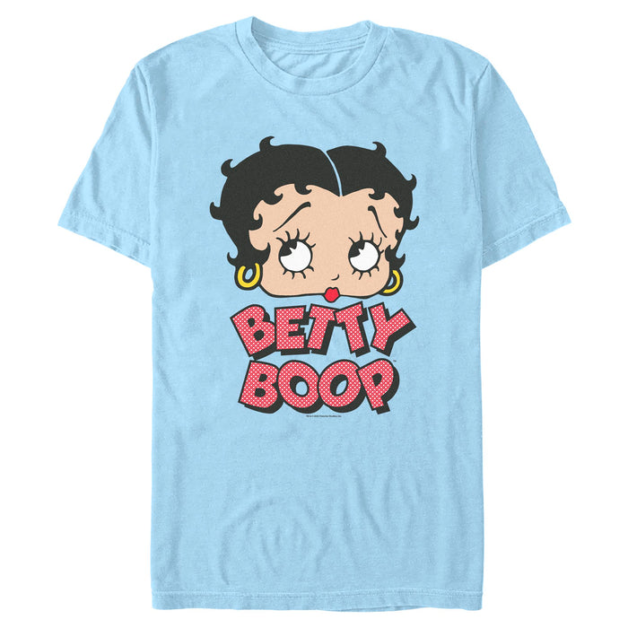 Betty Boop Name Stack Men's T-Shirt — MeTV Mall