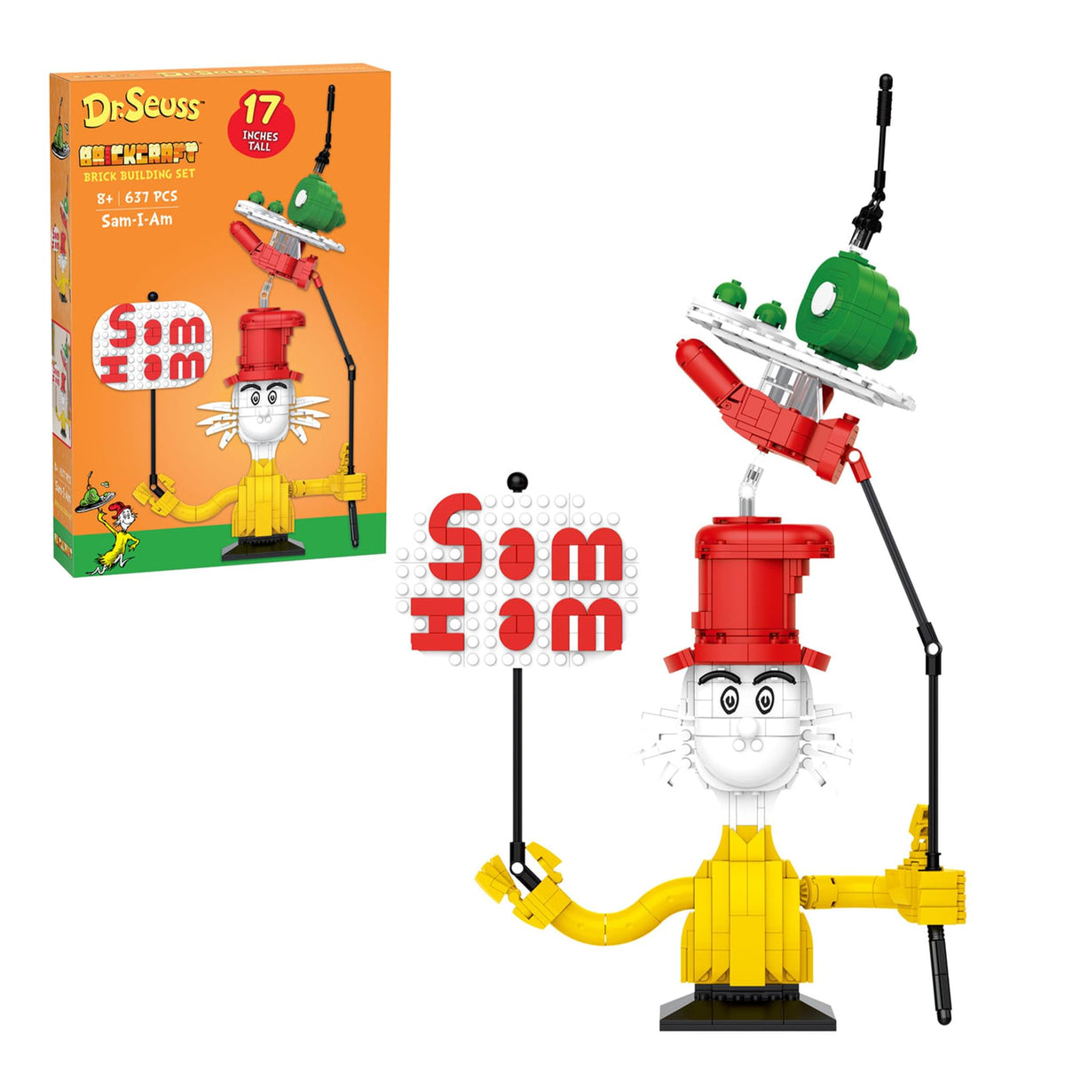 Dr. Seuss Sam I Am 637 Piece Building Set — MeTV Mall