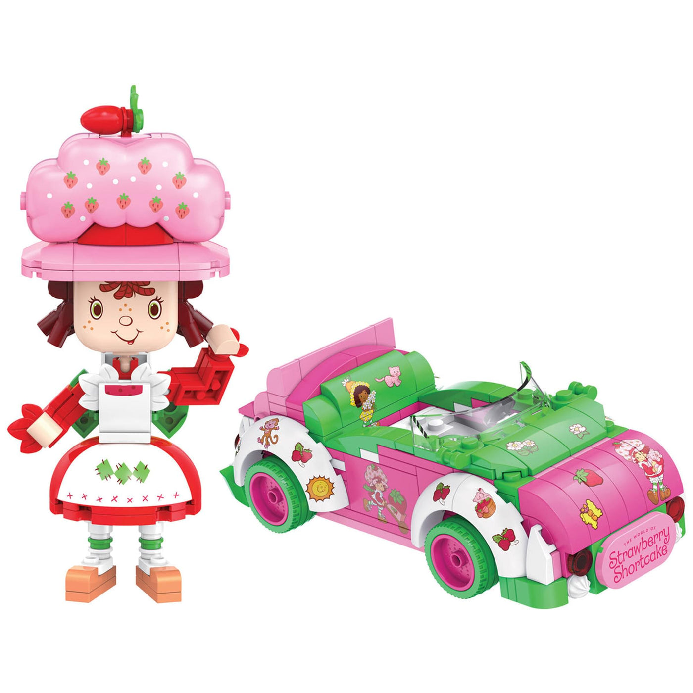 Strawberry Shortcake With Berry Cruiser 358-Piece Building Set — MeTV Mall