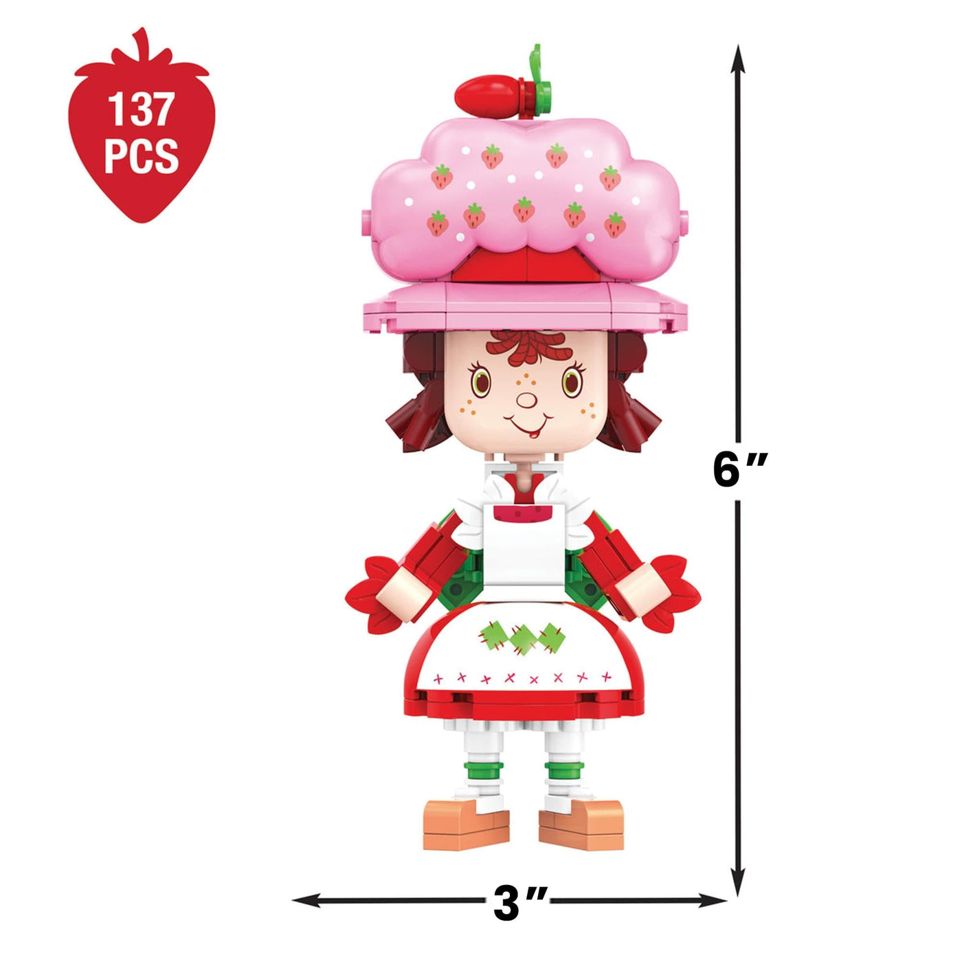 Strawberry Shortcake With Berry Cruiser 358-Piece Building Set — MeTV Mall
