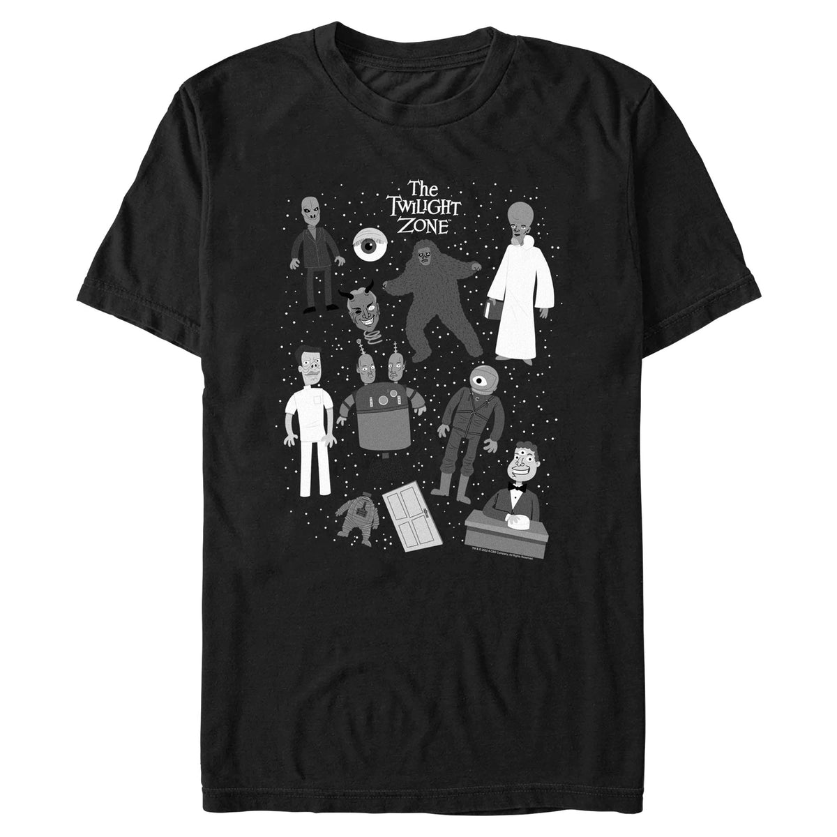 CBS-Twilight Zone Classic Monsters Men's T-Shirt — MeTV Mall