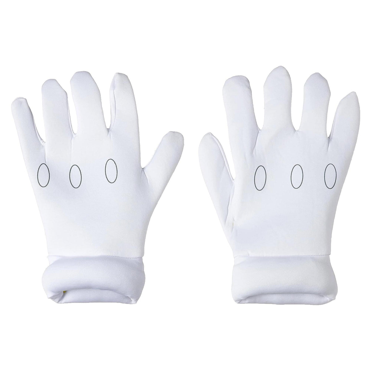 Nintendo Super Mario Brothers Hands Adult Costume Gloves One Size ...