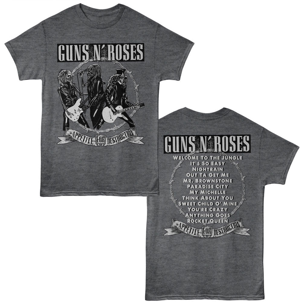 Guns N' Roses - AFD Track List (Front & Back) — MeTV Mall