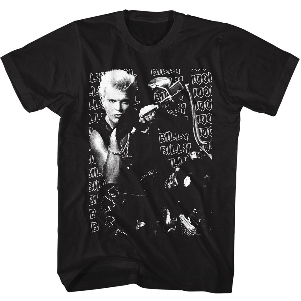 Billy Idol - Motorcycle Photo — MeTV Mall