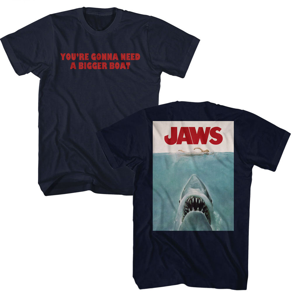 Jaws - Bigger Boat Poster (Front & Back) — MeTV Mall
