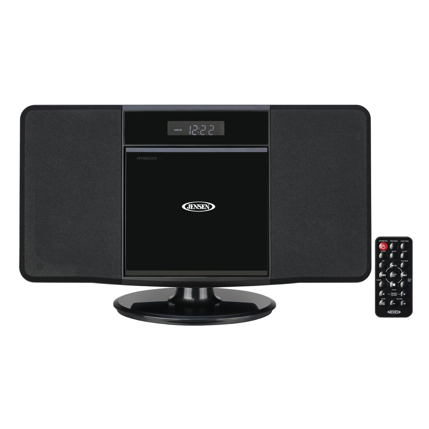 Jensen Wall-Mountable Bluetooth Music System with MP3 CD Player, Digit ...