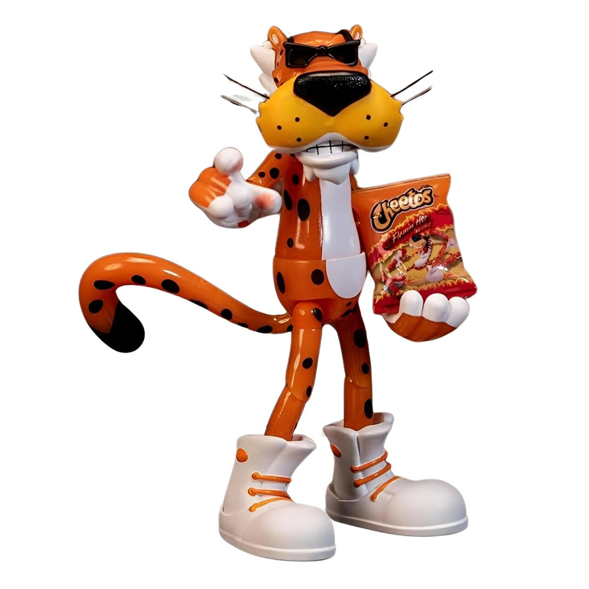 Cheetos 6 Inch Action Figure | Flamin' Hot GITD Chester Cheetah — MeTV Mall