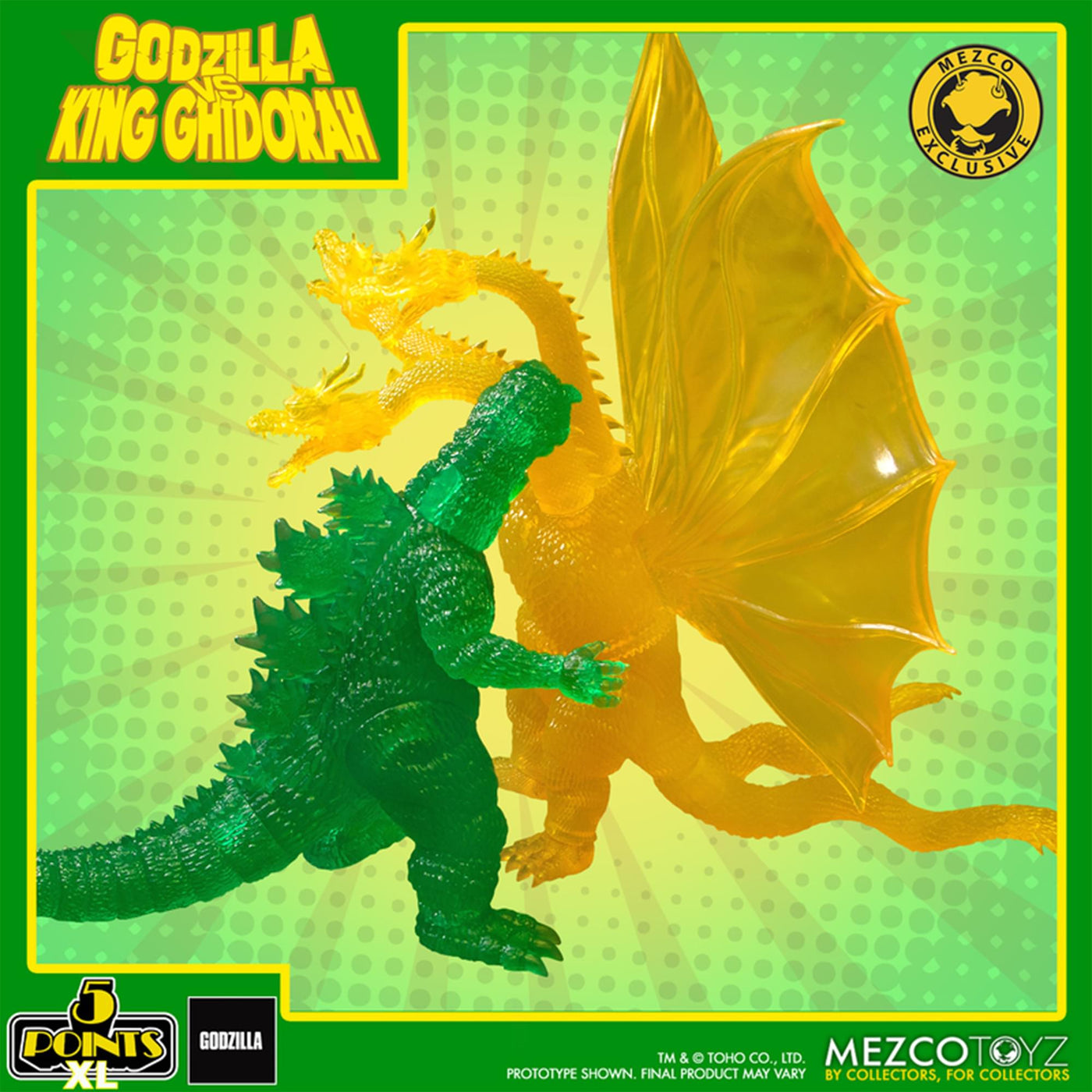 Godzilla Vs. King Ghidorah 5 Points XL Radioactive Battle Box — MeTV Mall