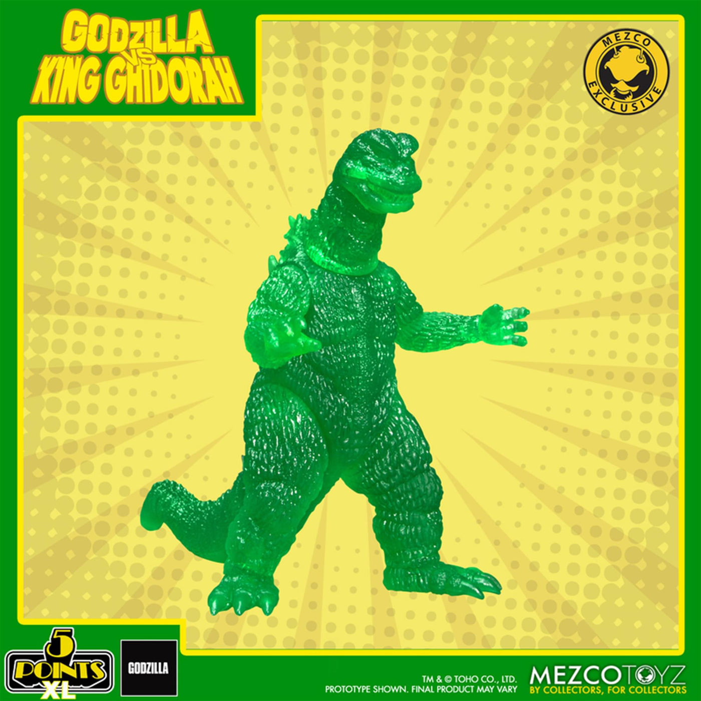 Godzilla Vs. King Ghidorah 5 Points XL Radioactive Battle Box — MeTV Mall