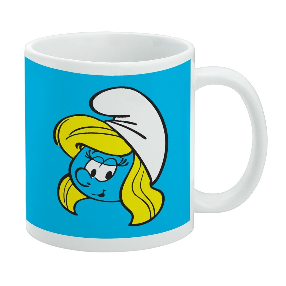 The Smurfs - Smurfette Face Mug — MeTV Mall