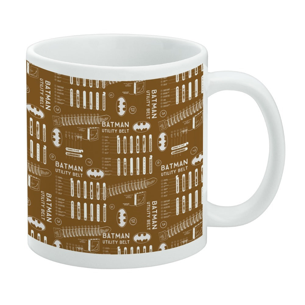 Batman - Batman Utility Belt Pattern Mug — MeTV Mall