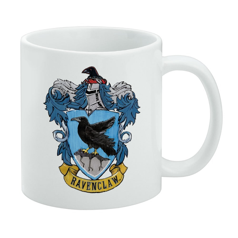 Harry Potter - Painted Ravenclaw Crest Mug — MeTV Mall