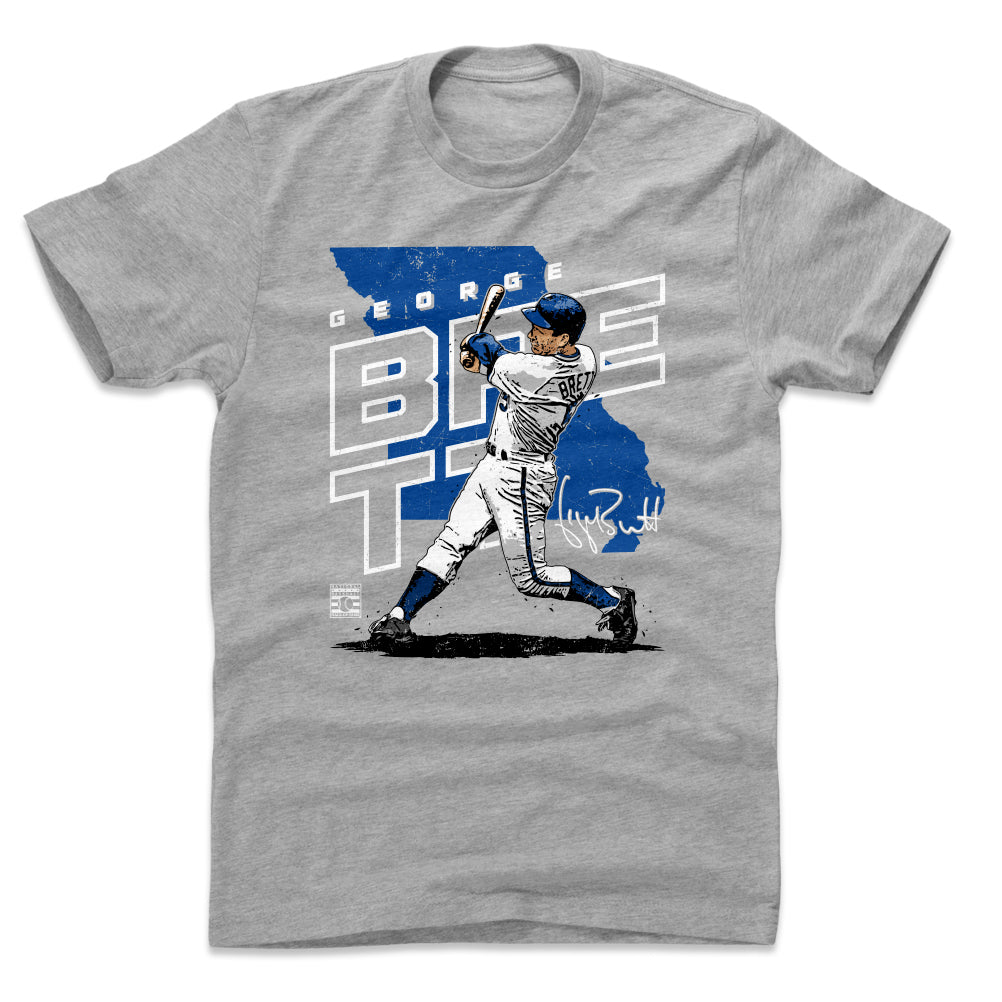 George Brett Player Map WHT — MeTV Mall