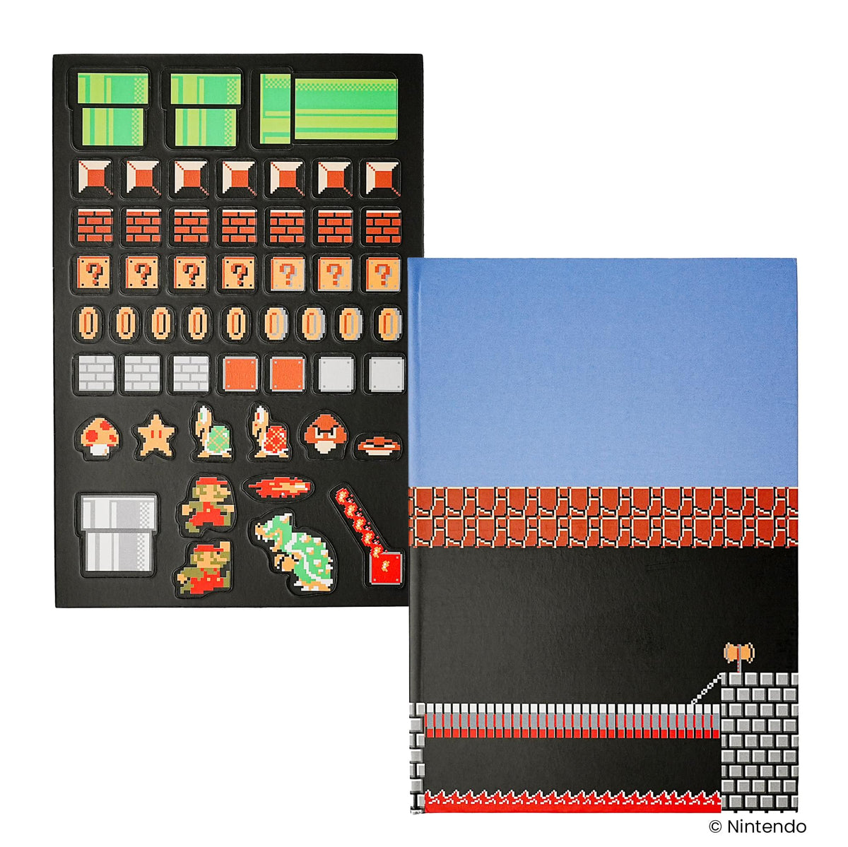 Super Mario Bros. Level Builder Magnetic Journal — MeTV Mall