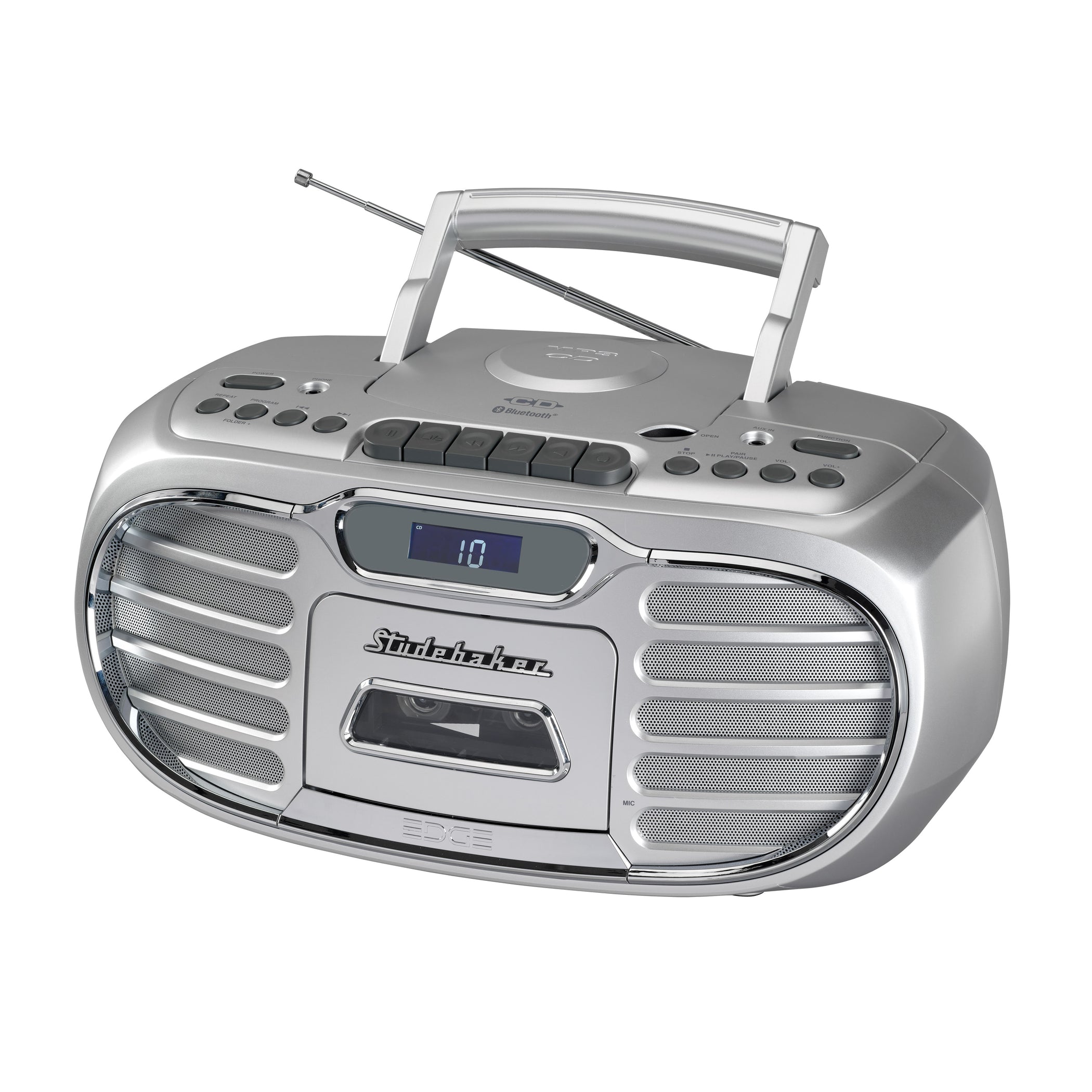 Studebaker Retro Edge Big Sound Bluetooth Boombox — MeTV Mall
