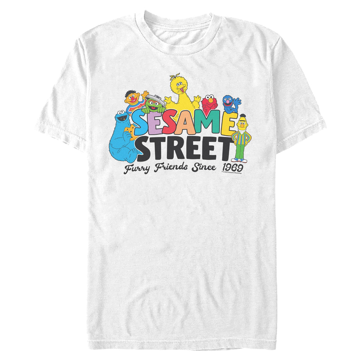 Sesame Street Sesame Friends Men's T-Shirt — MeTV Mall