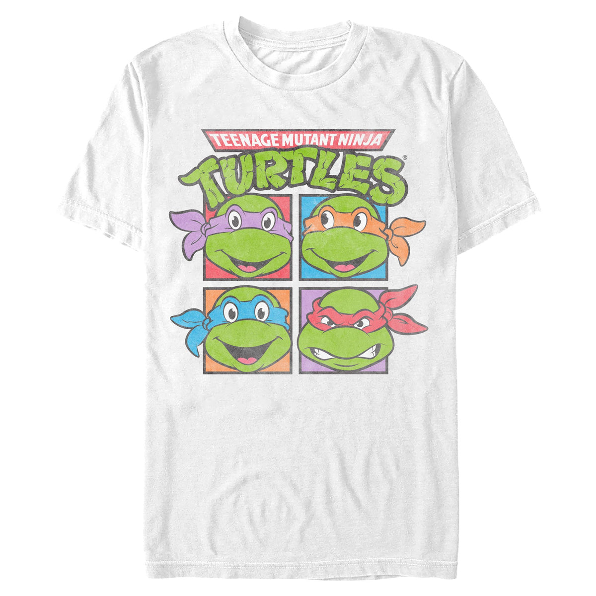 Teenage Mutant Ninja Turtles Tmnt Squares Men's T-Shirt — MeTV Mall