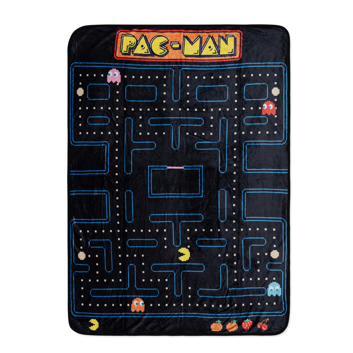 PAC-MAN Classic Maze 45 x 60 Inch Throw Blanket — MeTV Mall