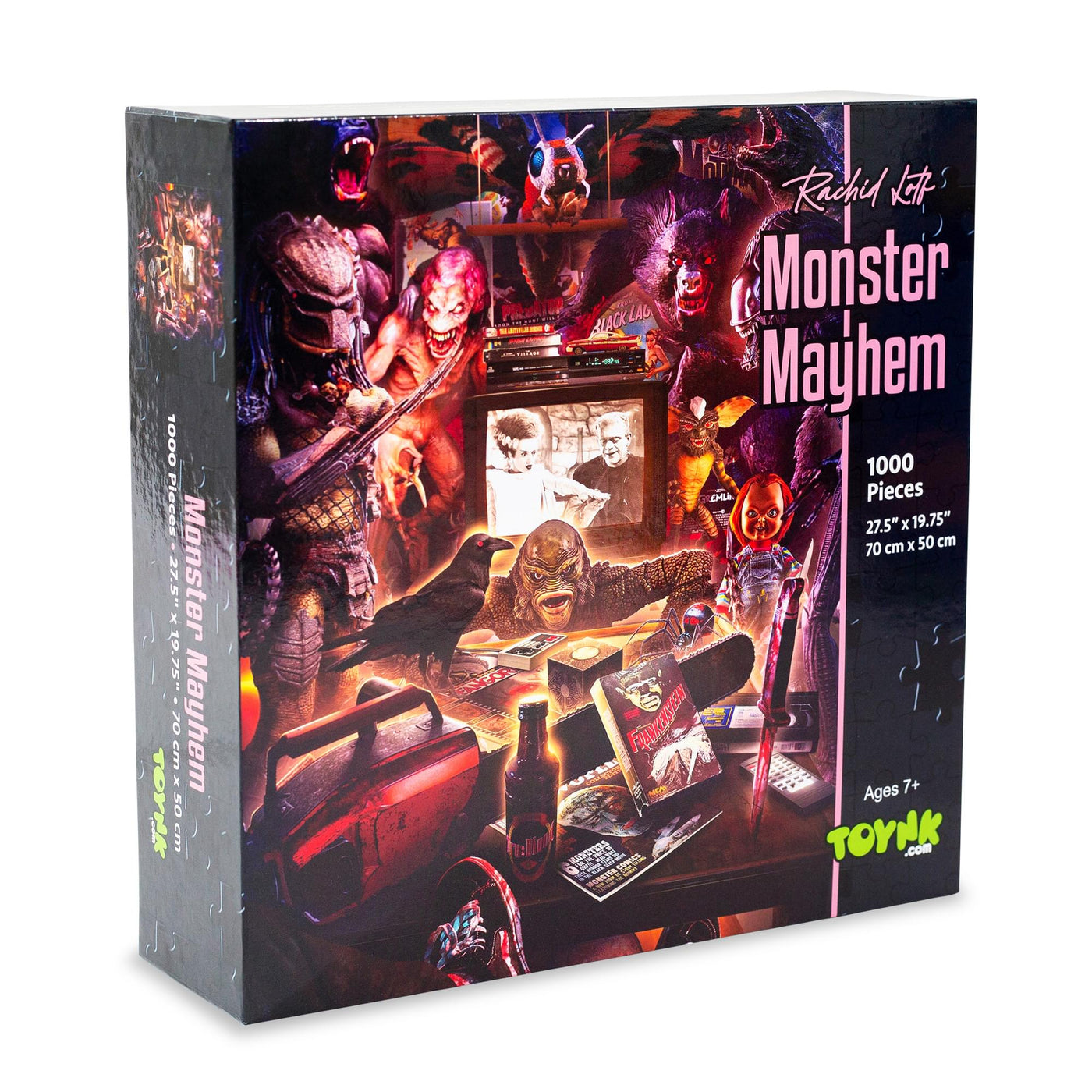 Monster Mayhem 1000-Piece Jigsaw Puzzle By Rachid Lotf | Toynk Exclusi ...