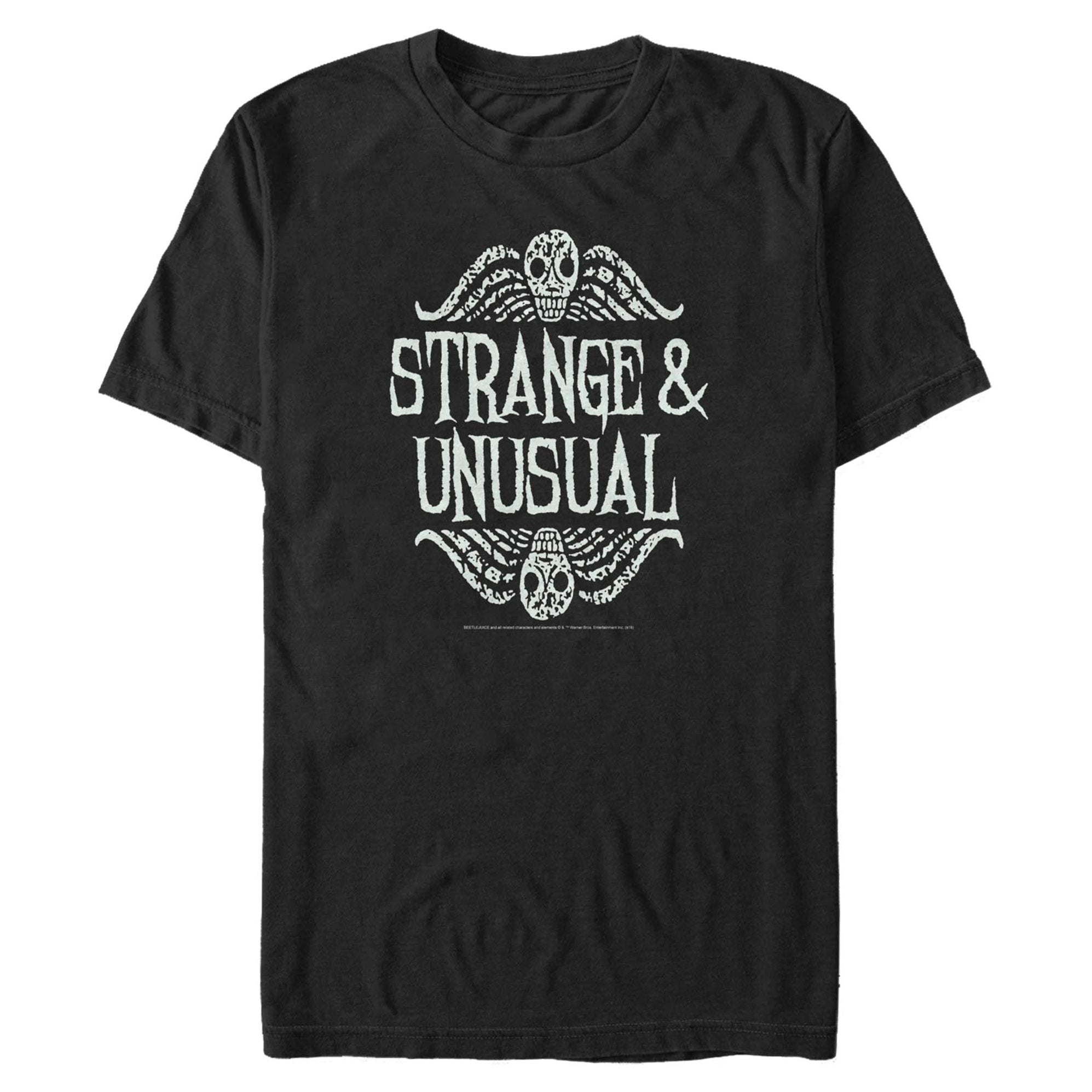 Beetlejuice Strange And Unusual Men's T-Shirt — MeTV Mall