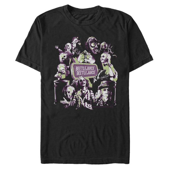 Beetlejuice Say It Thrice Men's T-Shirt — MeTV Mall