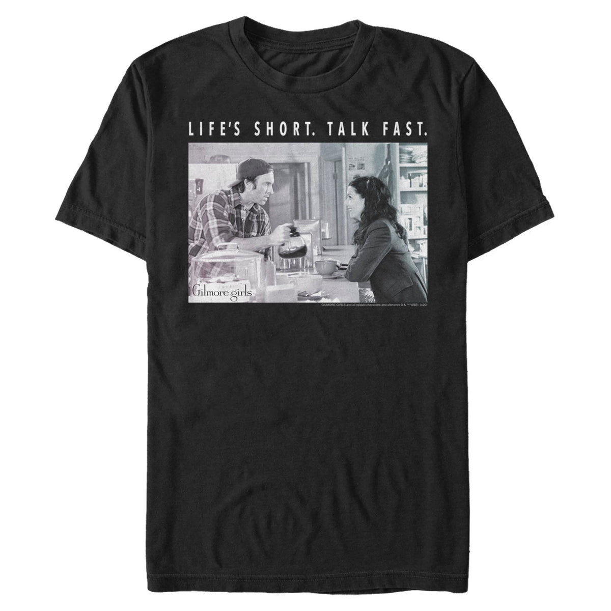 Gilmore Girls: TV Series Diner Photobox Men's T-Shirt — MeTV Mall