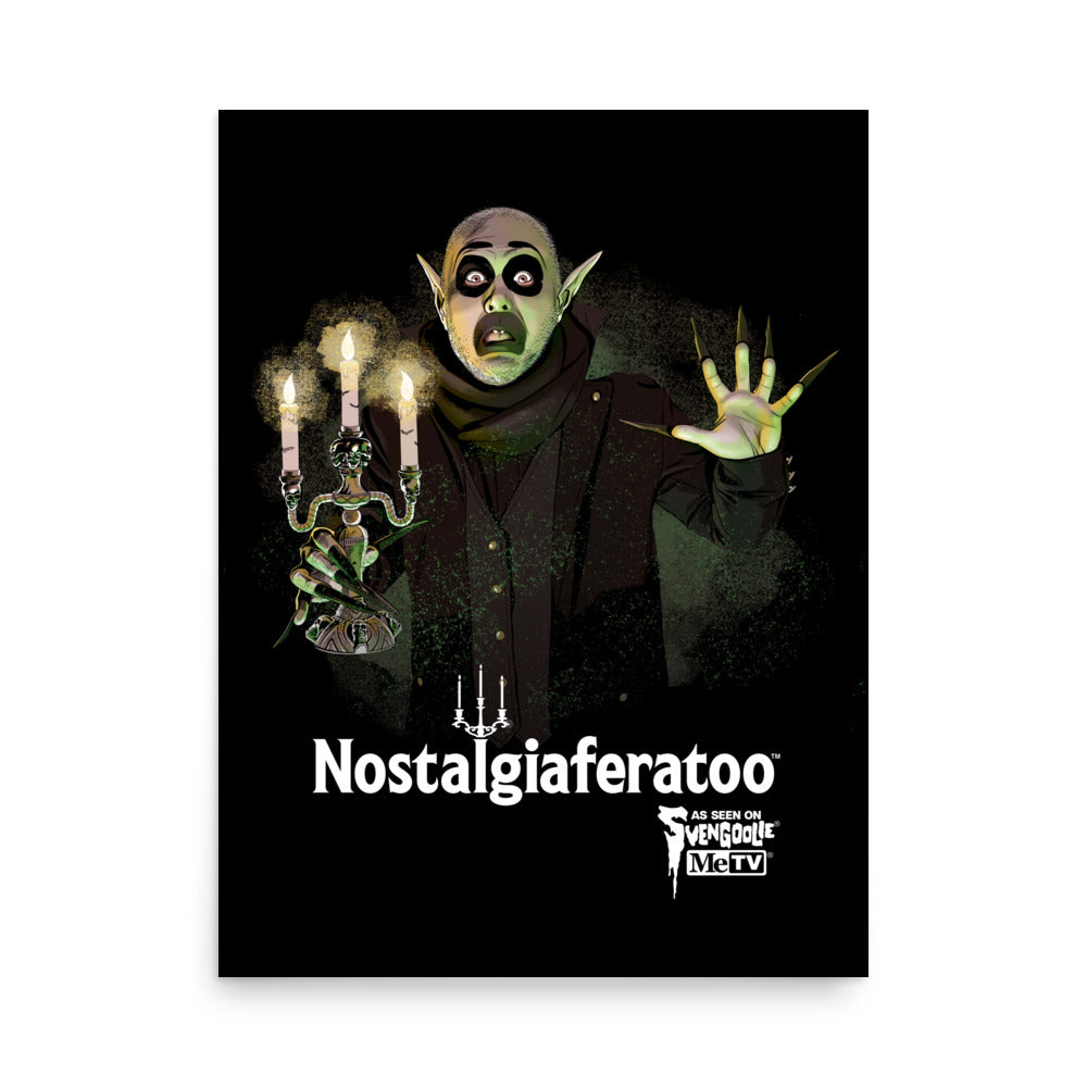 Nostalgiaferatoo® Sven Squad™ Poster by Christopher Jones — MeTV Mall