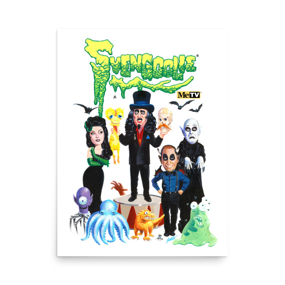 "Master of Scaremonies" Svengoolie® Poster by Terry Beatty (2025 Serie ...