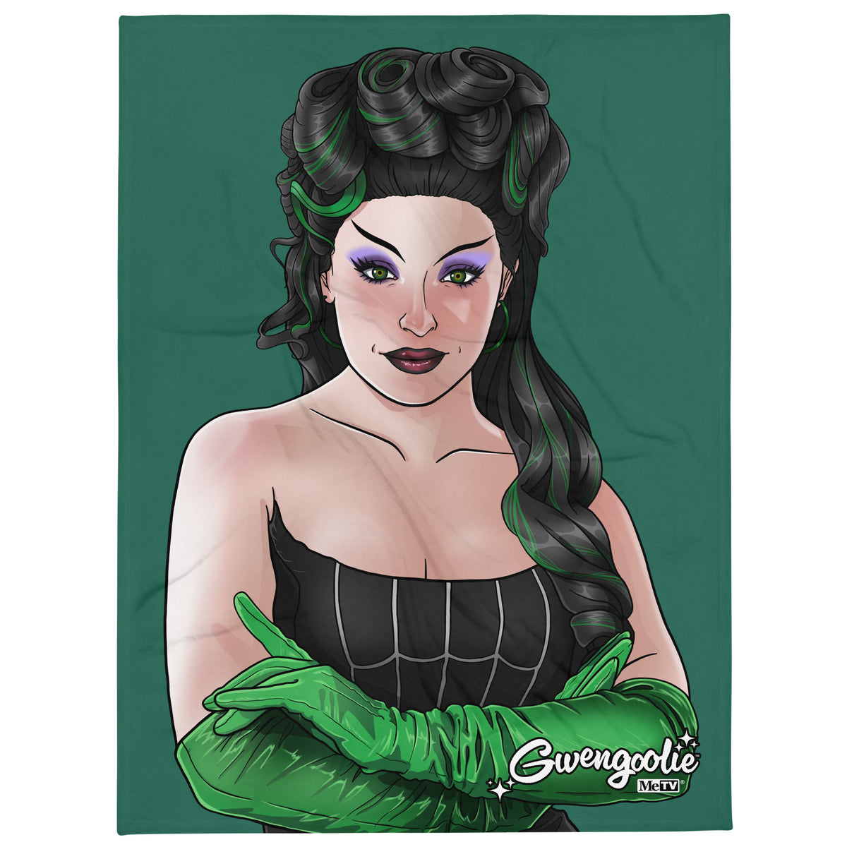 Gwengoolie® Portrait Throw Blanket — MeTV Mall