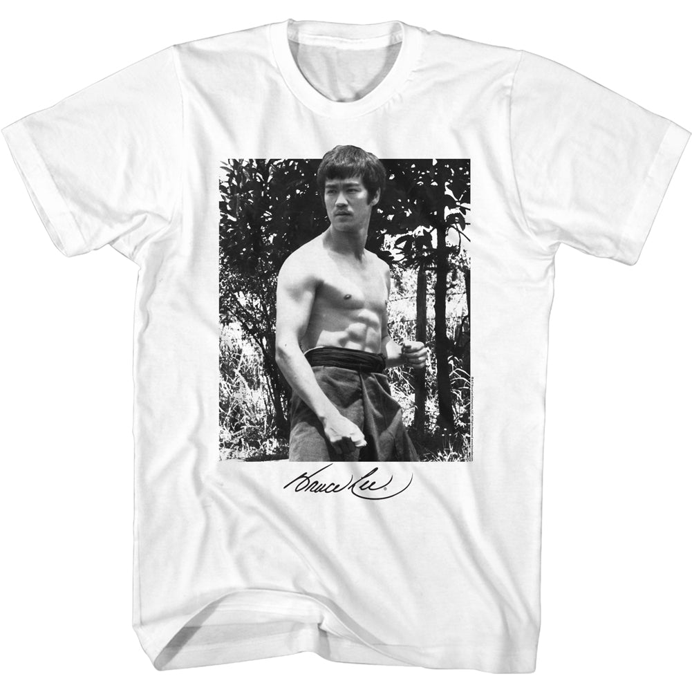 Bruce Lee - B&W Bruce Photo and Signature — MeTV Mall