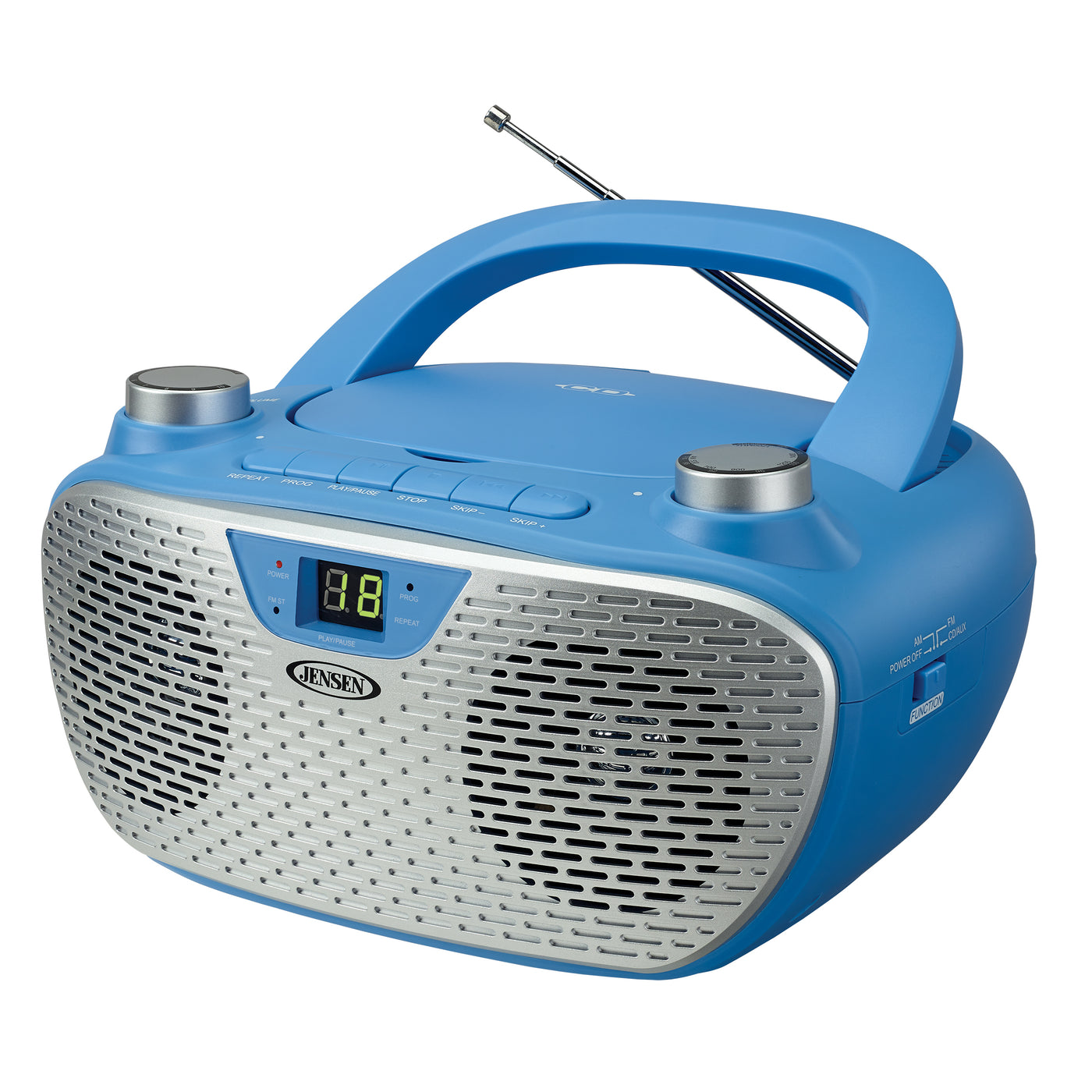 Jensen Portable Stereo Compact Disc Player with AM/FM Stereo Radio ...
