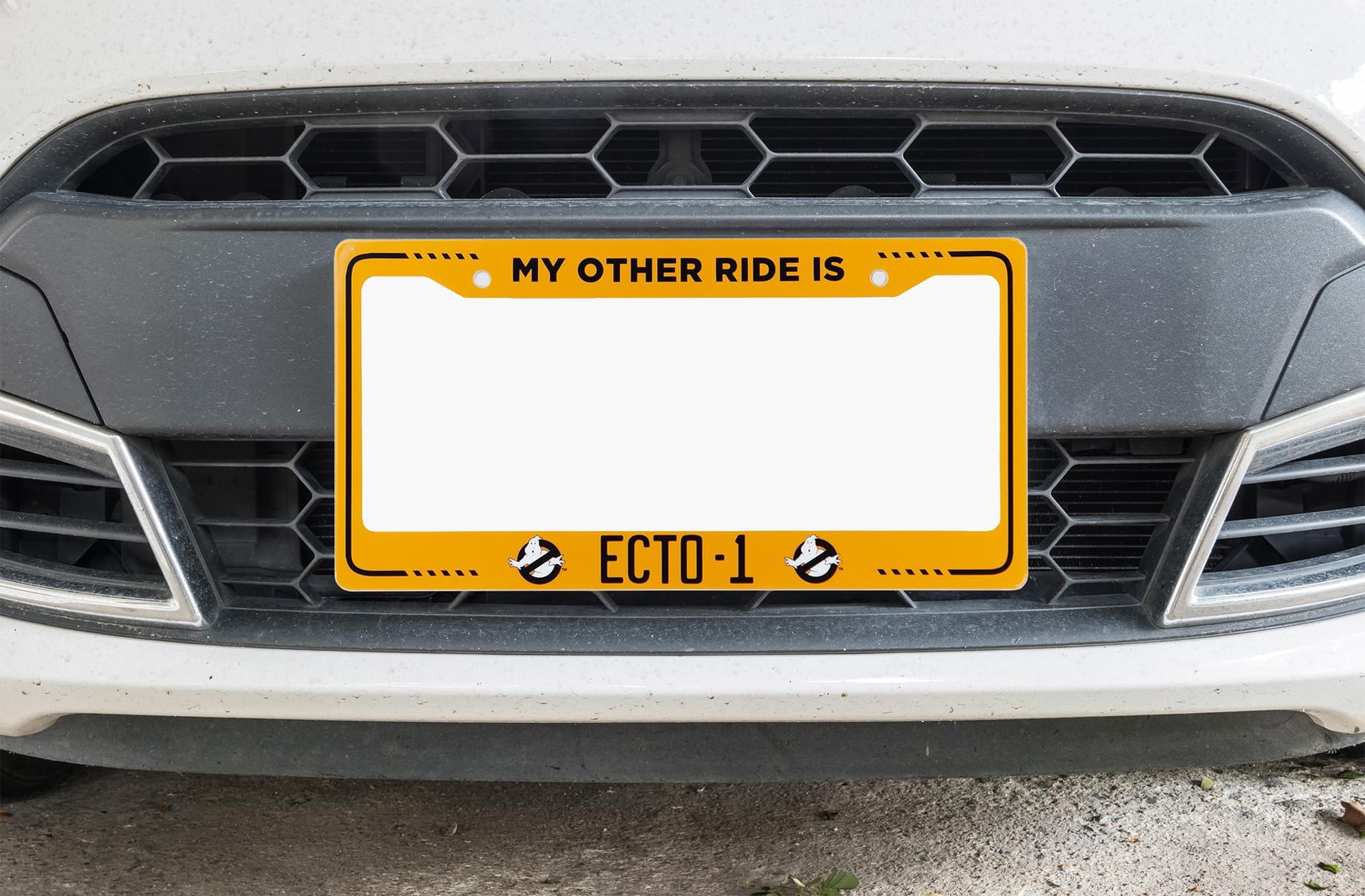 Ghostbusters ECTO-1 License Plate Frame For Cars | Ghostbusters Collec ...