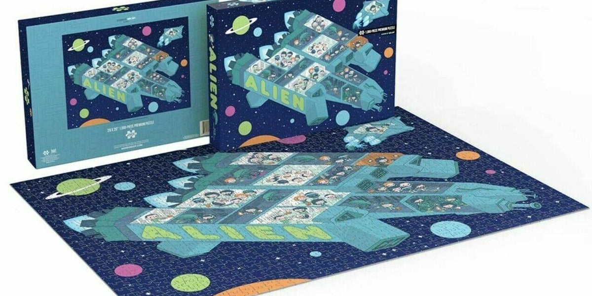 ALIEN Mondo 1000 Piece Jigsaw Puzzle | Free Shipping — MeTV Mall