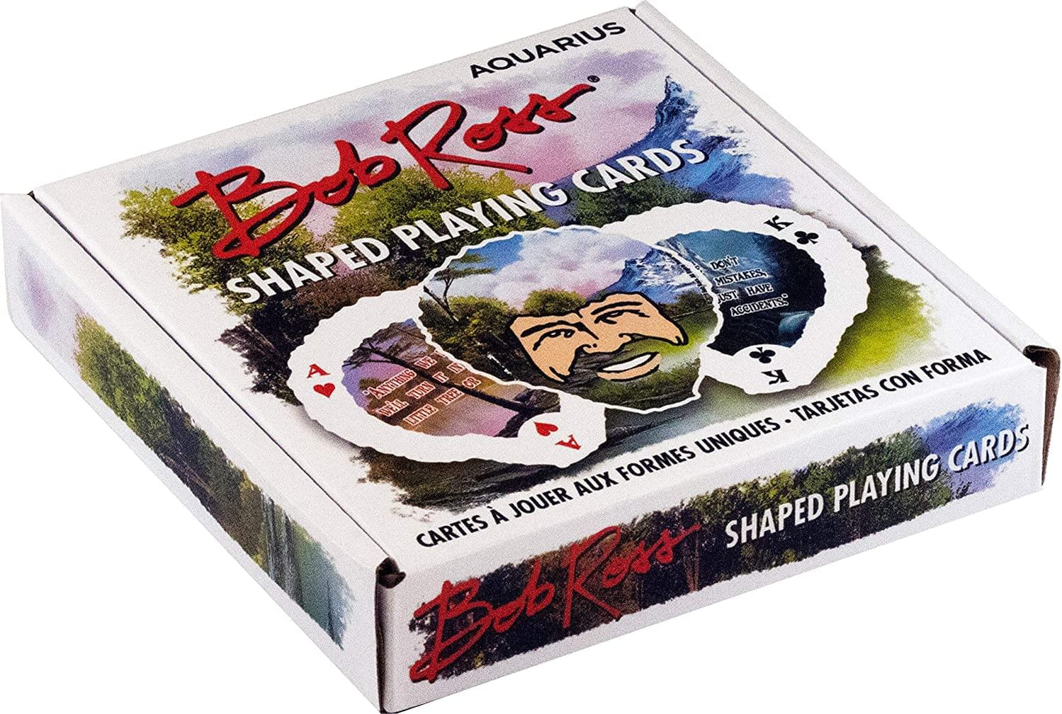 Bob Ross-Shaped Playing Cards | 52 Card Deck | Free Shipping — MeTV Mall