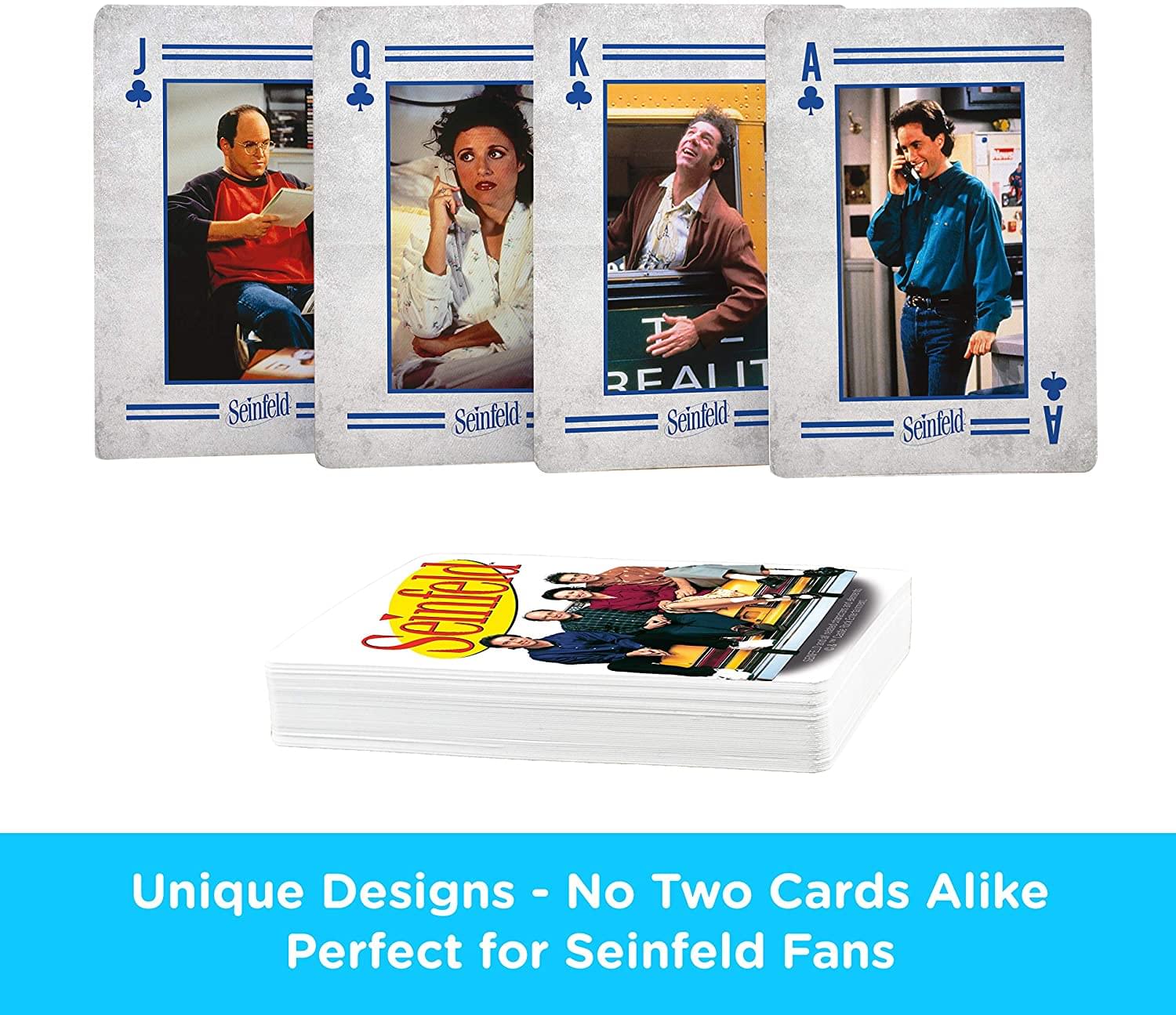 Seinfeld Photos Playing Cards | Free Shipping — MeTV Mall