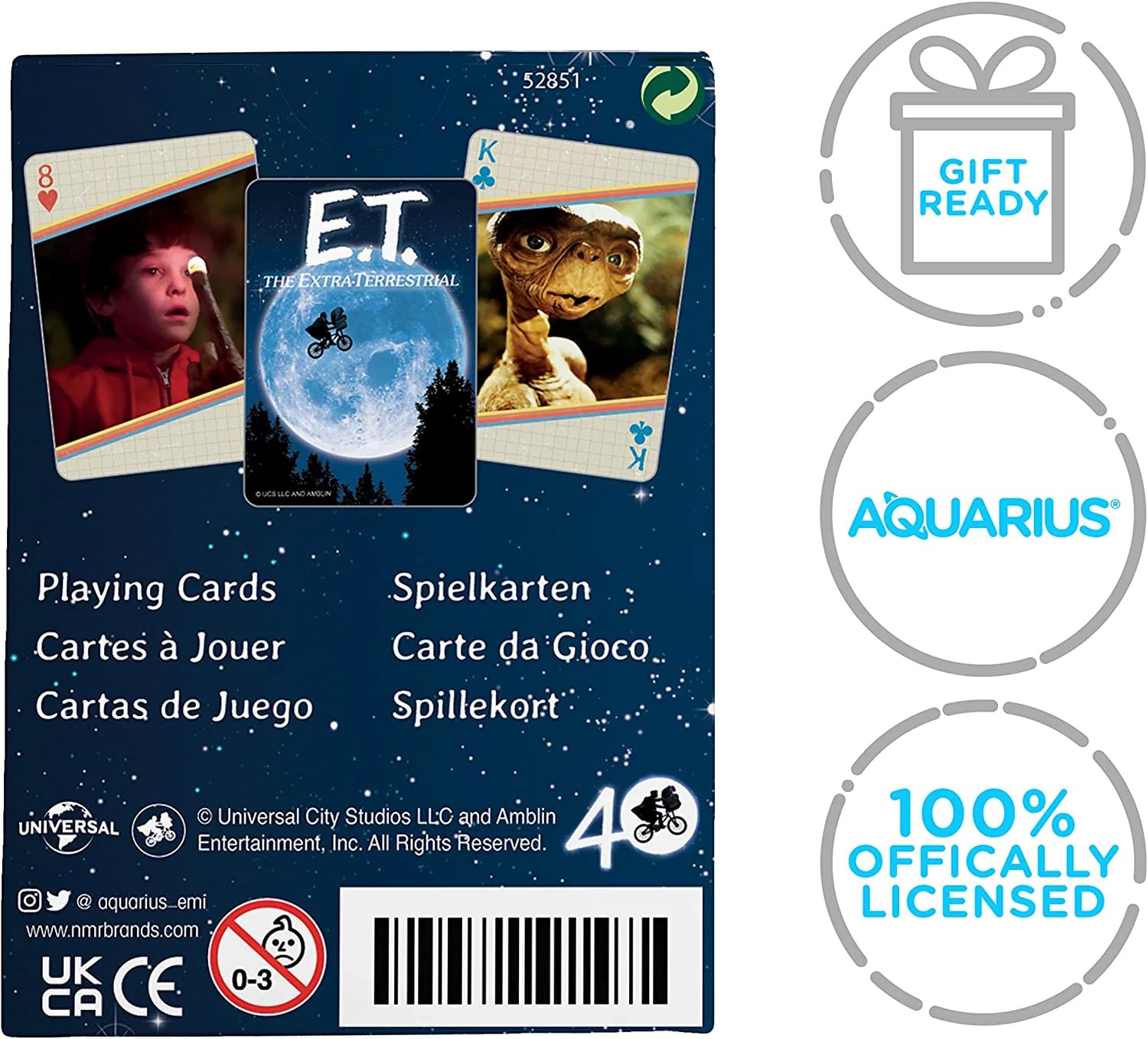 E.T. The Extra Terrestrial Playing Cards | Free Shipping — MeTV Mall
