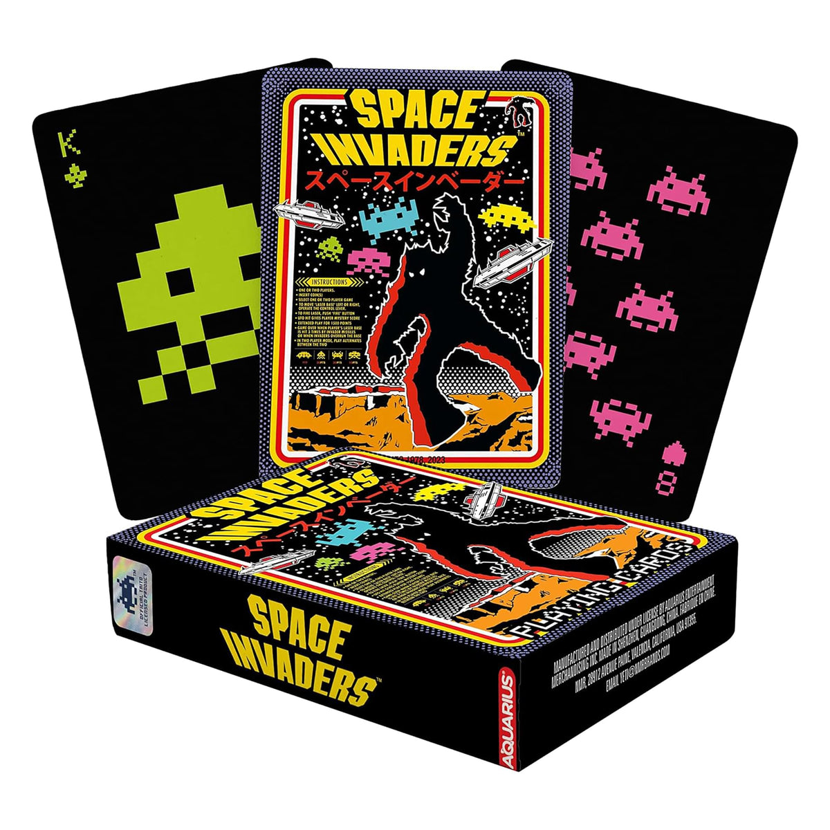 Space Invaders Playing Cards — MeTV Mall