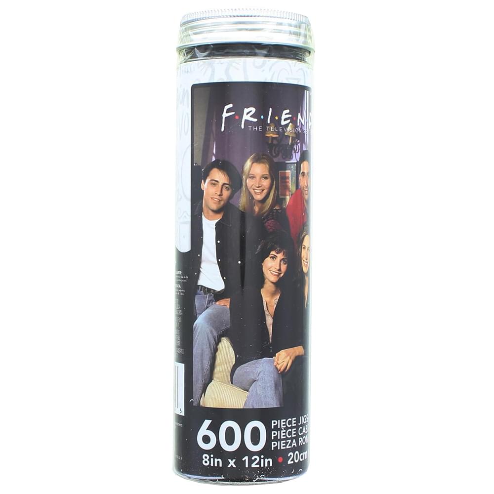 Friends Cast Mega Micro 600 Piece Jigsaw Puzzle Tube | Free Shipping ...