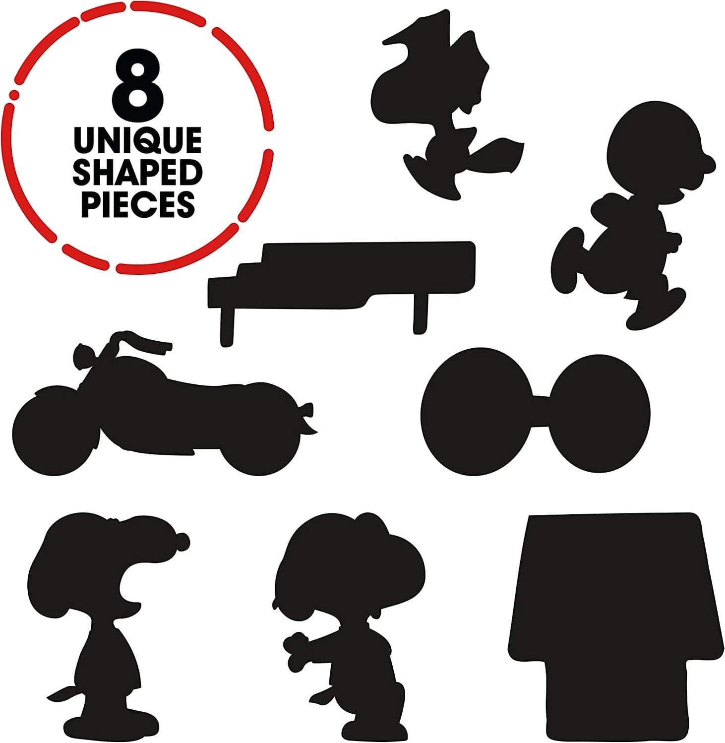 Peanuts Joe Cool Shaped 1000 Piece Jigsaw Puzzle | Free Shipping — MeTV ...