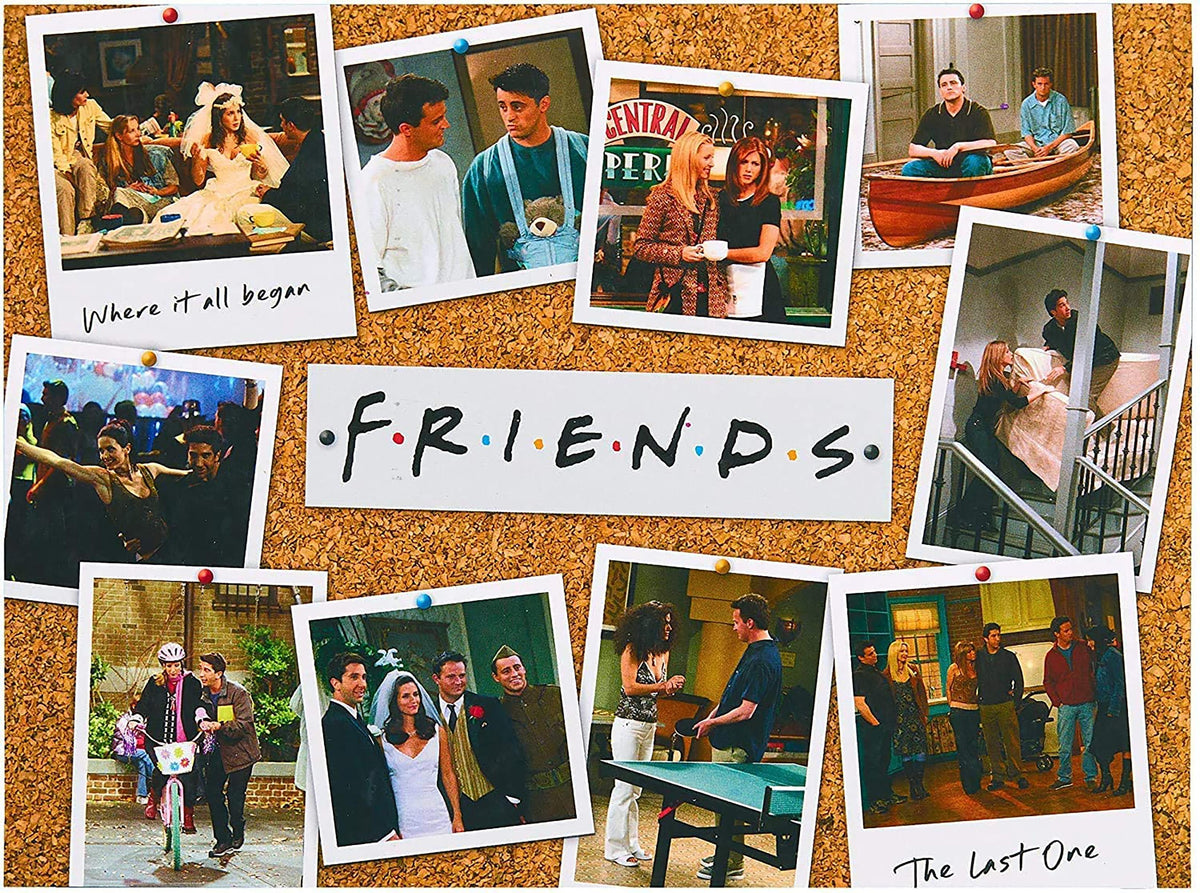 Friends TV Show Collage 1000 Piece Jigsaw Puzzle | Free Shipping — MeTV ...