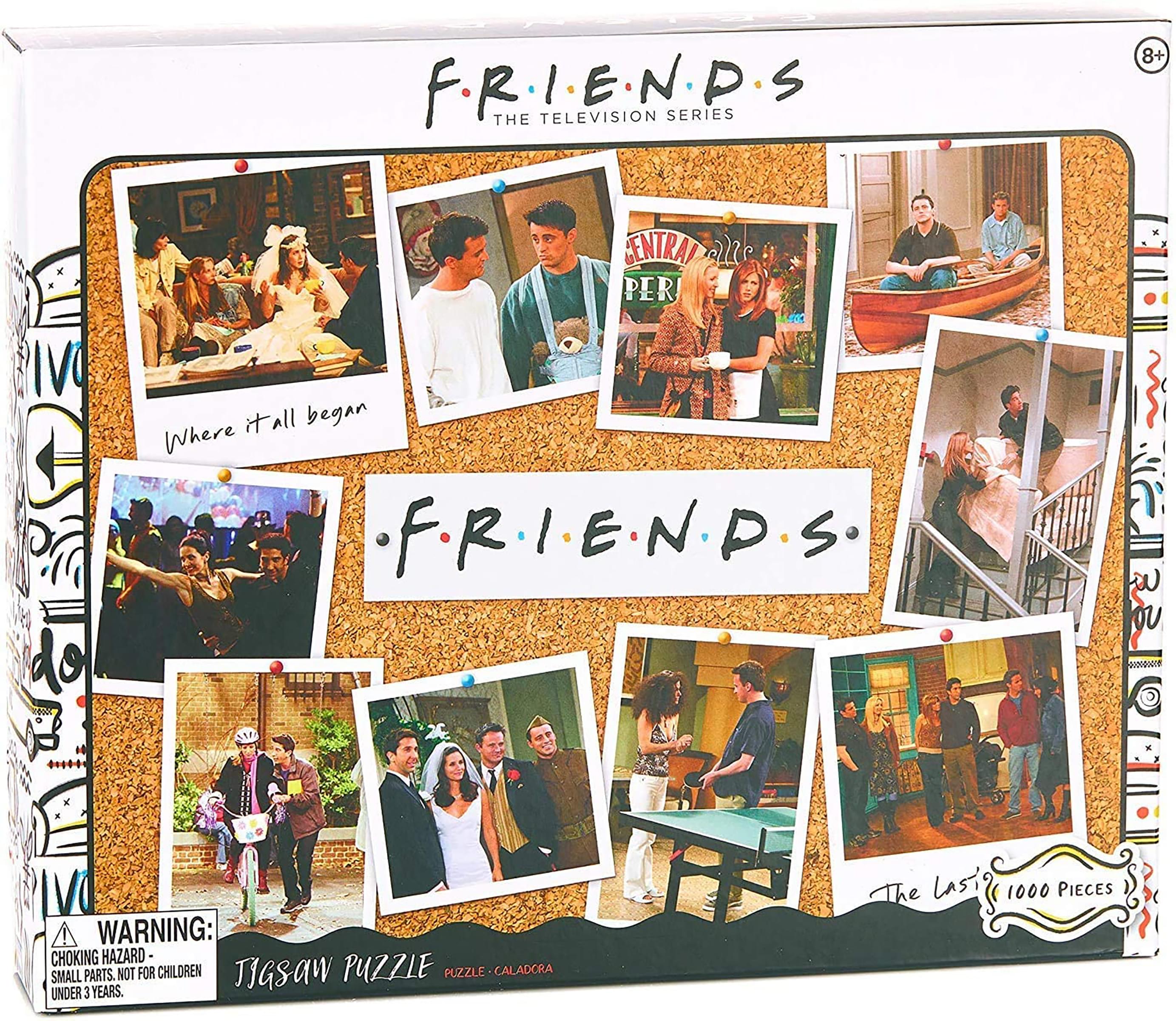 Friends TV Show Collage 1000 Piece Jigsaw Puzzle | Free Shipping — MeTV ...