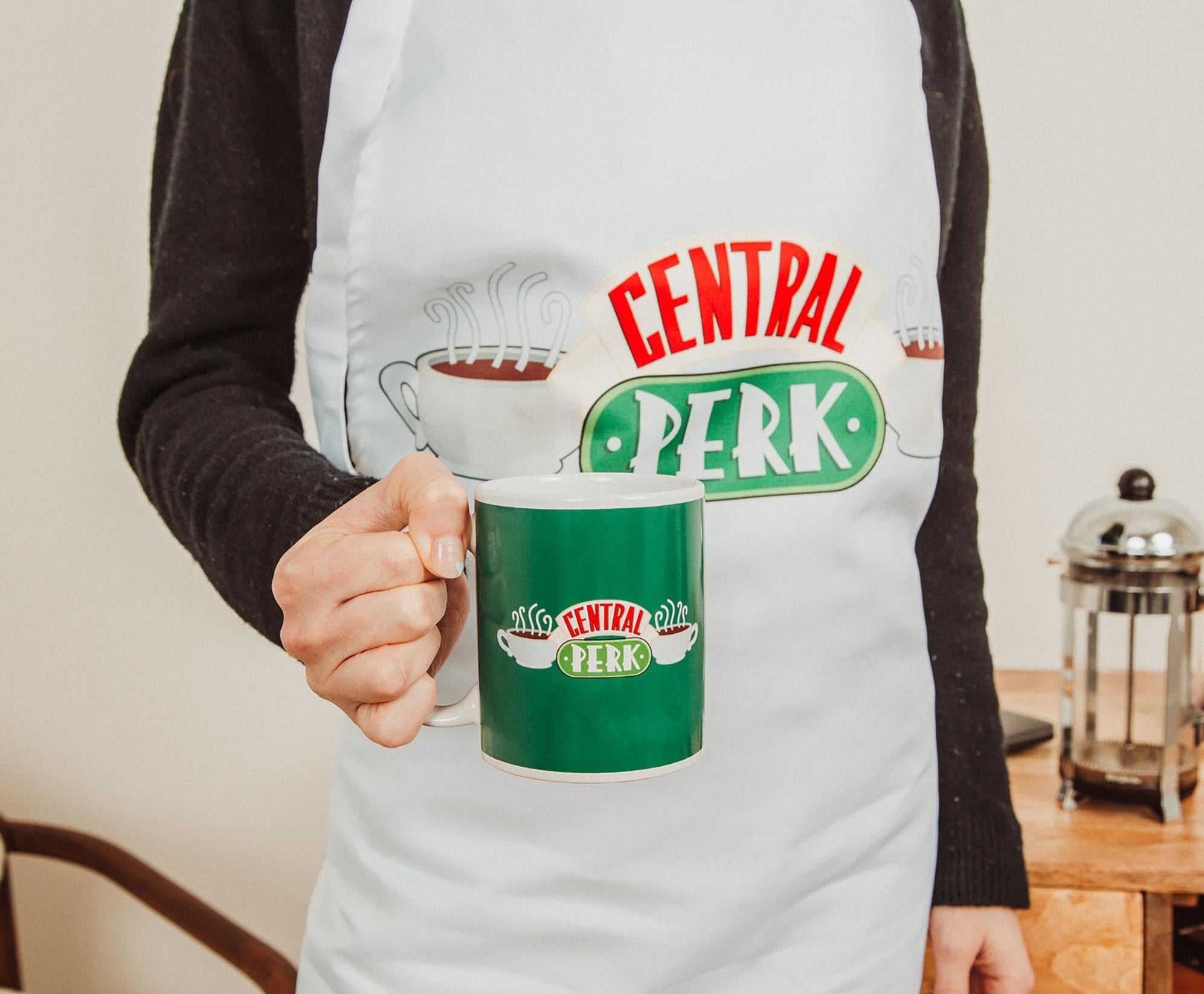 Friends Central Perk Mug and Apron Set | Free Shipping — MeTV Mall