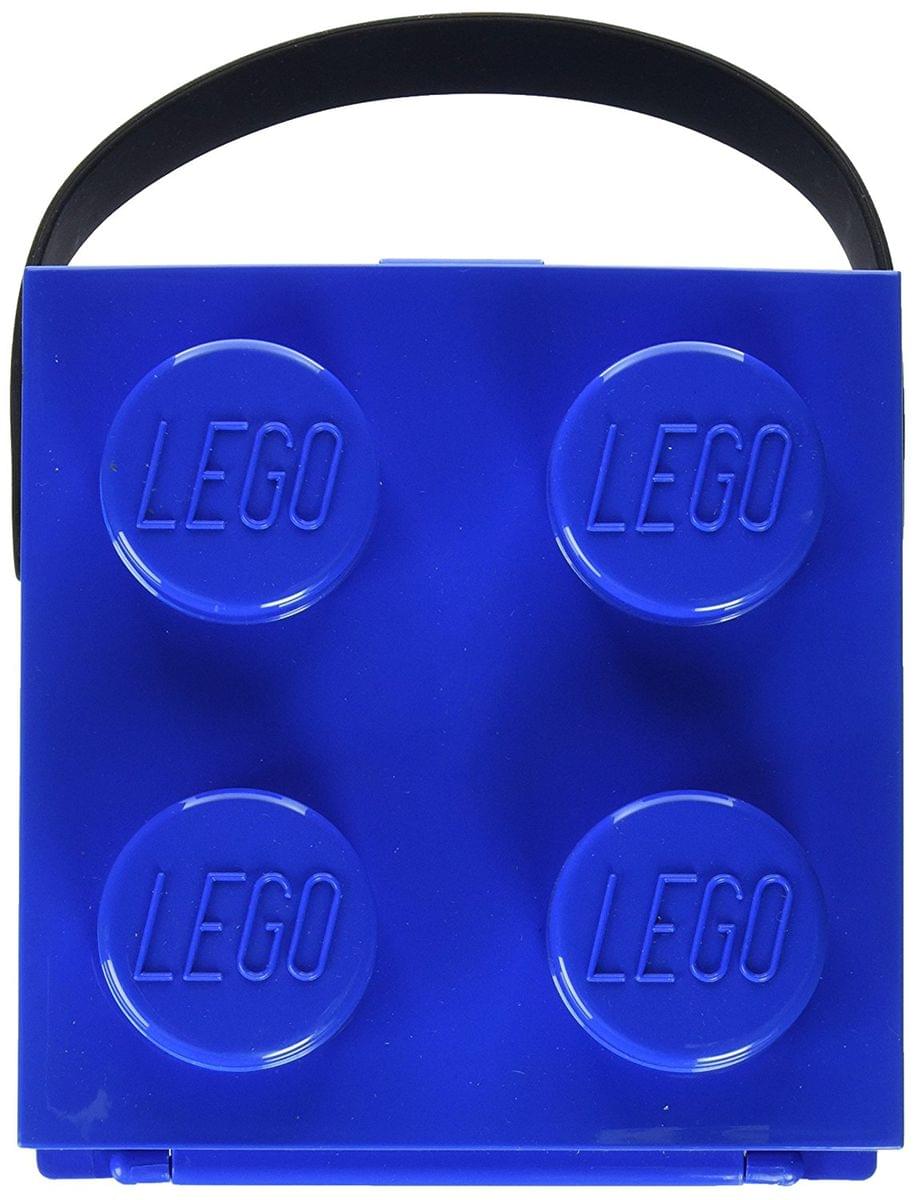 LEGO Lunchbox With Handle, Bright Blue | Free Shipping — MeTV Mall