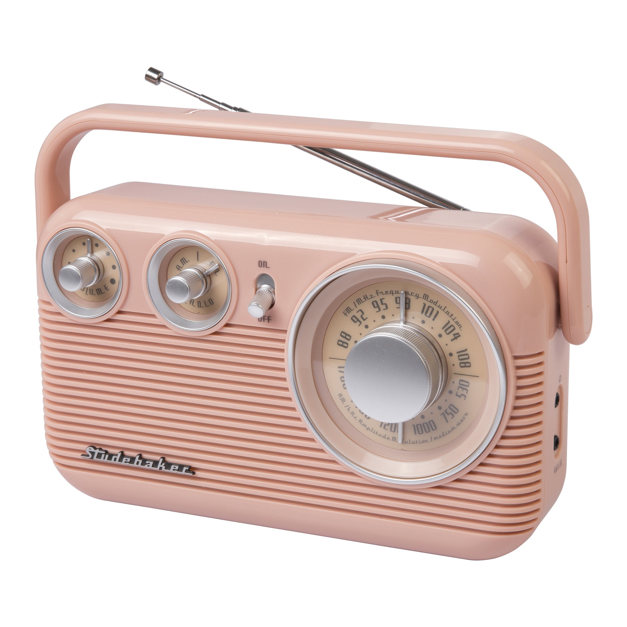 Studebaker 80's Retro Portable AM/FM Radio — MeTV Mall