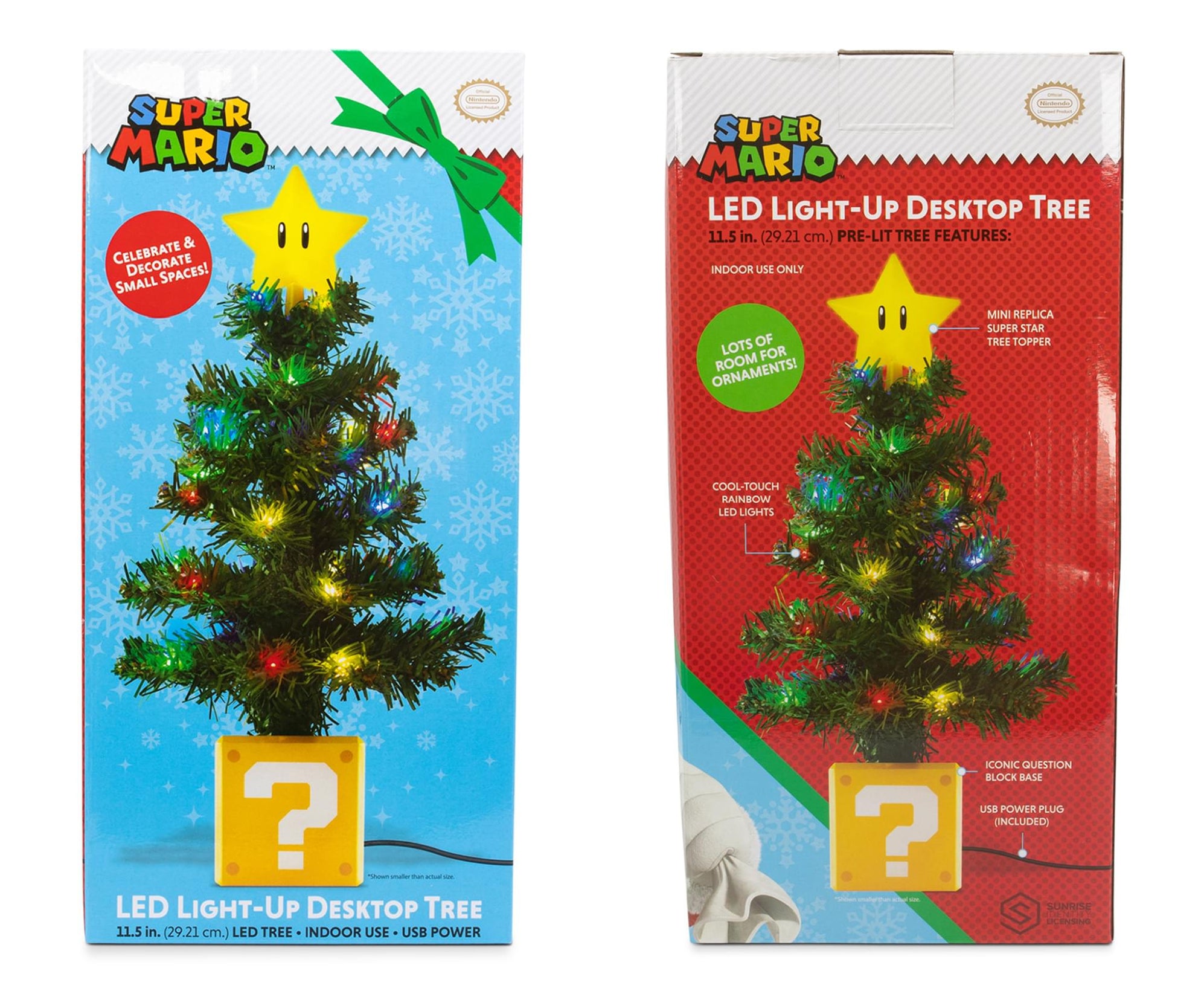 Super Mario LED USB Plug-In Holiday Tree | Free Shipping — MeTV Mall